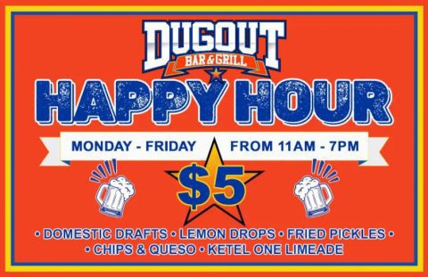 Menu | Dugout Bar & Grill